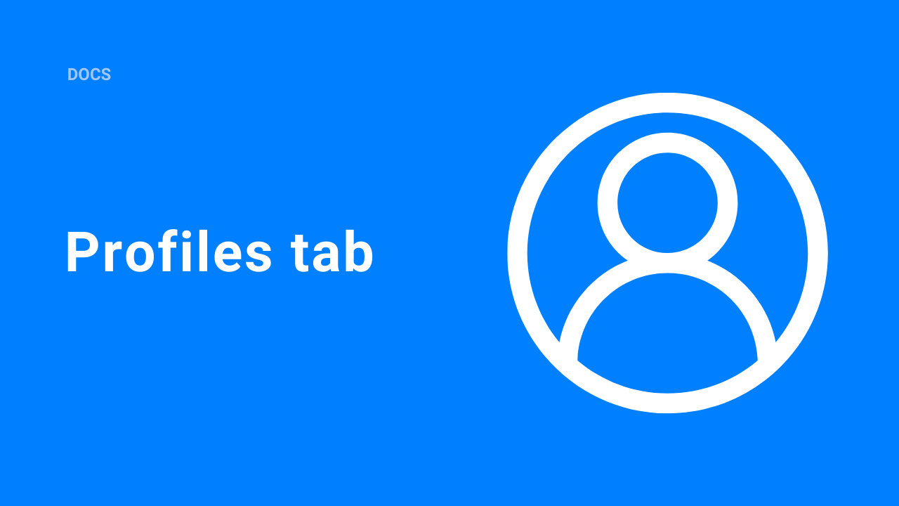 Profiles tab – WP Discussion Board